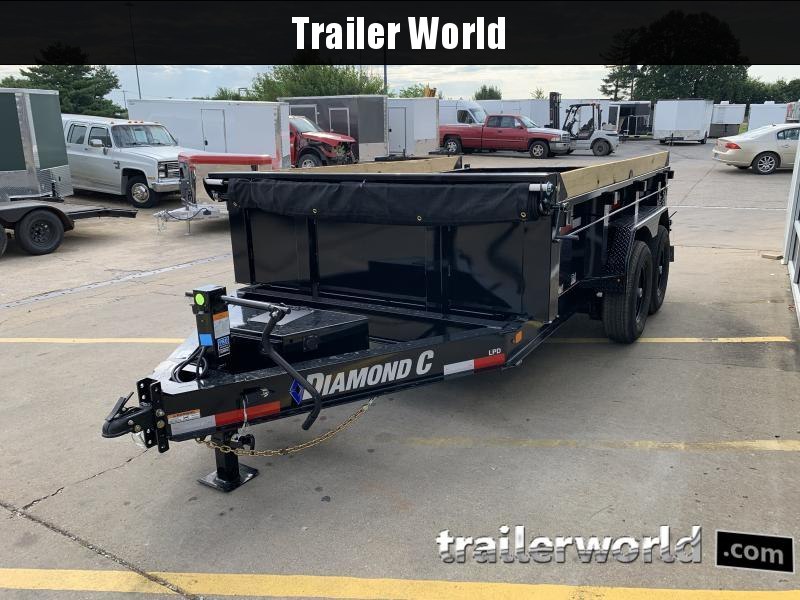 2021 Diamond C LPD 12' Dump Trailer Low Profile Commercial Grade | Near Me