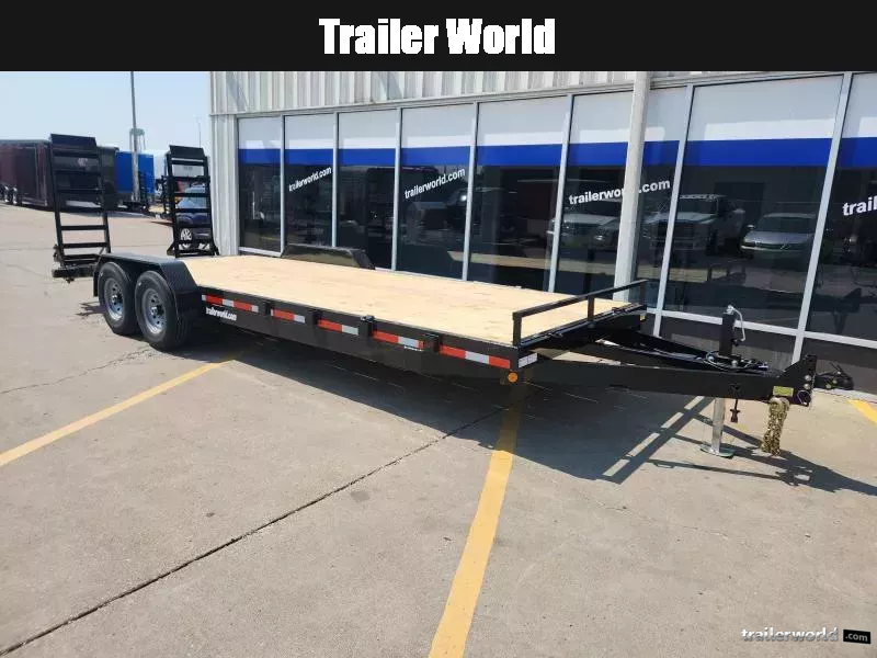 2026 Quality Steel And Aluminum 83" x 22' Stand Up Ramps (2)8k Axles BP ...