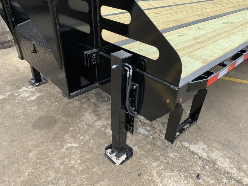 2023 Midsota FBGN 32' Hydraulic Dovetail Flatbed Gooseneck Equipment ...