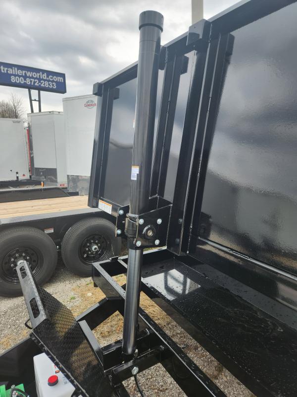 2025 Sure-Trac 82 IN x 14 HD Low Profile Dump Trailer 14K Telescopic in ...