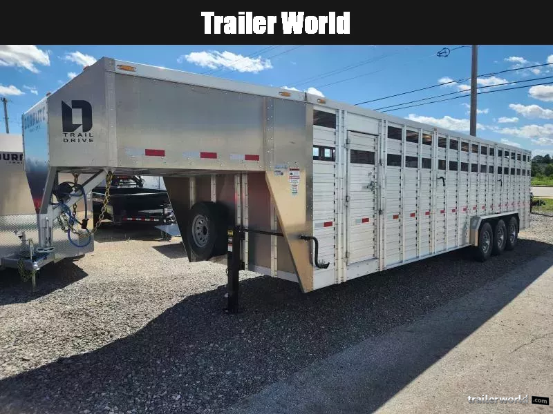 2026 Duralite Trail Drive Aluminum 90" X 30' Stock Trailer in Bowling ...