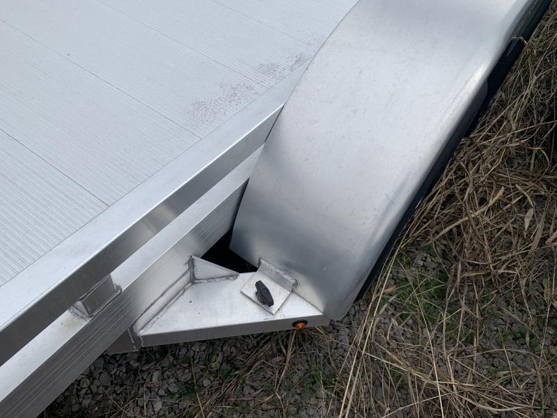 2022 Aluma 7818TA-BI-FOLD TAIL GATE Utility Trailer in Bowling Green ...