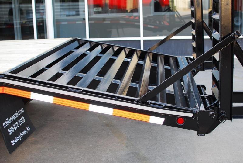 2021 Better Built Pintle Hitch Flatbed 25' Equipment Trailer 10 Ton ...