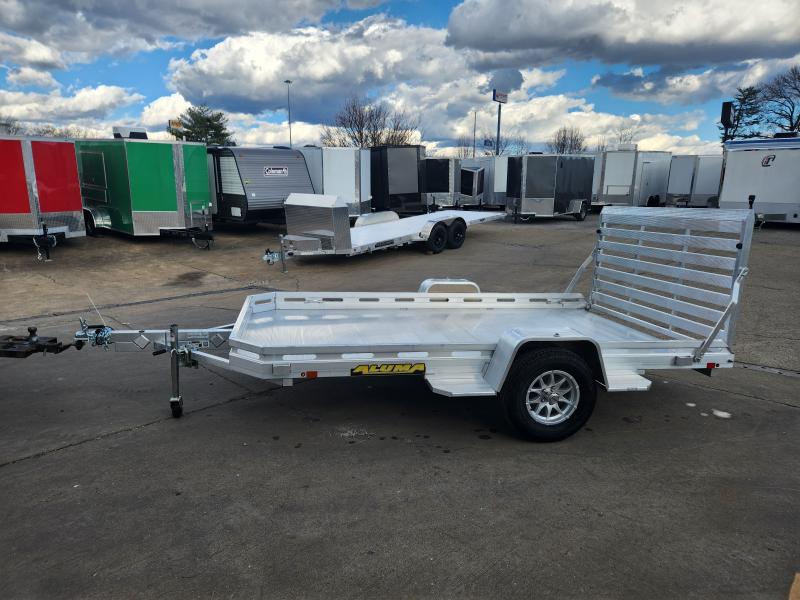 2026 Aluma 7712 Heavy Single Axle Straight Tailgate Utility Trailer in ...