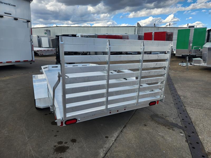 2026 Aluma 7712 Heavy Single Axle Straight Tailgate Utility Trailer in ...