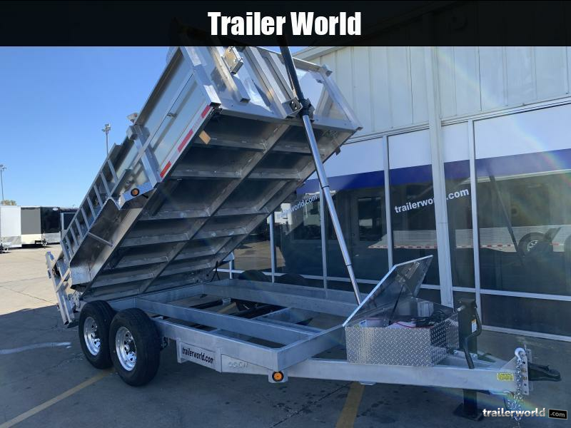 2025 QS 14' ALUMINUM Telescopic Dump Trailer 14K GVWR in Bowling Green, KY | Trailer Trader