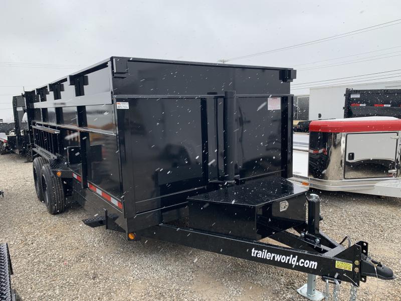 2023 QS 16' Dump Trailer 16K GVWR W/ 4FT. SIDES | Trailer World of Bowling Green, Ky | New and ...