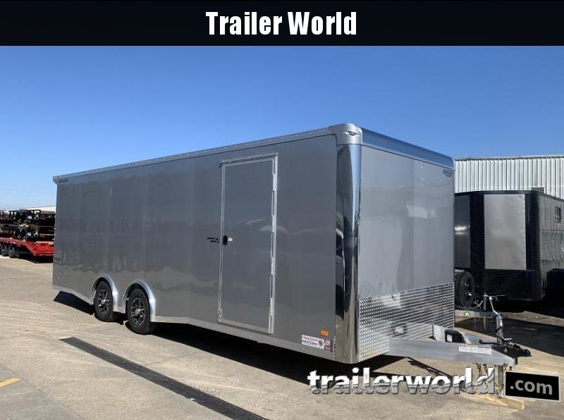 2021 Bravo Star 24' Aluminum Enclosed Car Trailer w Full Access Door ...