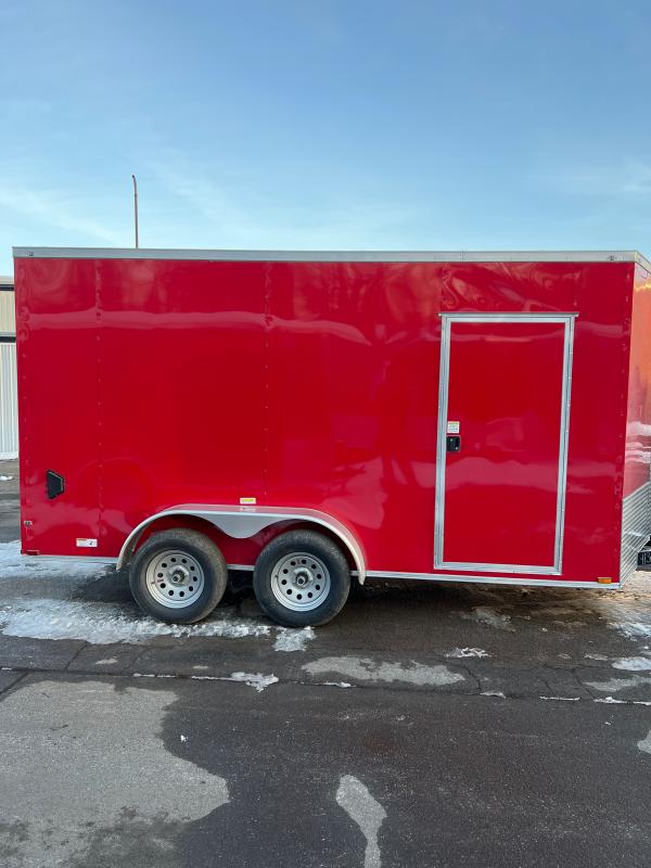 2023 Quality Cargo 7X14TA 7' Ceiling Cargo / Enclosed Trailer in Rome ...