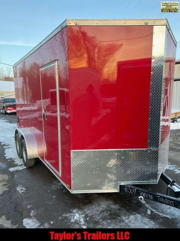 2023 Quality Cargo 7X14TA 7' Ceiling Cargo / Enclosed Trailer in Rome ...