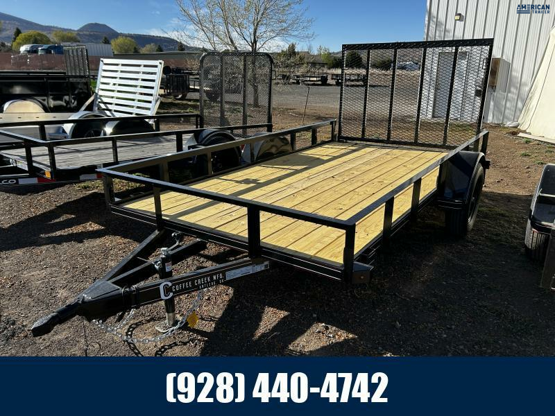 2025 Coffee Creek Single Axle Utility/3,500 GVWR/77"x12' | American ...