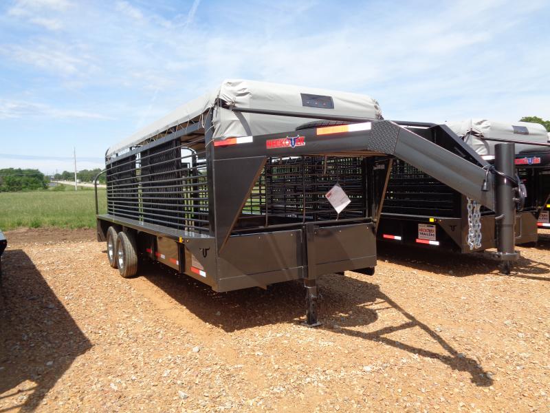 2023 Neckover Trailers 20'x6'8" cattle trailer Horse Trailer in Paris ...