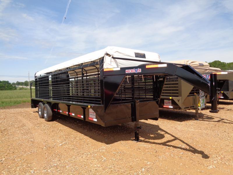 2023 Neckover Trailers 24X6'8" CATTLE TRAILER in Paris, TX | Trailer Trader