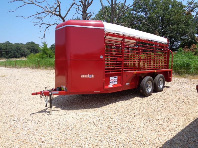 2023 Neckover Trailers 16' BP CATTLE Trailer in Paris, TX | Trailer Trader
