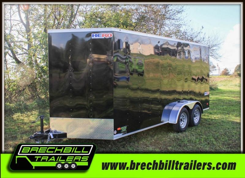 Bravo Hero Enclosed Cargo Trailer 81"x16'x7K (HR716TA2) in Chambersburg ...