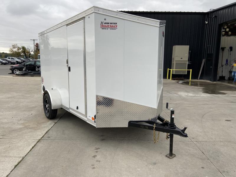 United UJ 6X12 V-Nose Cargo Trailer (Rear Ramp Door) in Edgerton, OH ...