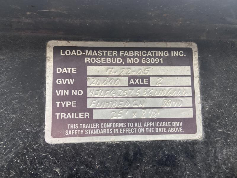 Load Master 8.5x20+5 Gooseneck Equipment Trailer 20K in Edgerton, OH ...