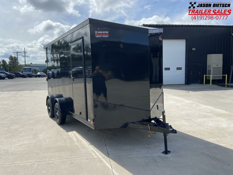 United UJ 7x14 V-Nose Cargo Trailer 7K (Rear Ramp Door) in Edgerton, OH ...