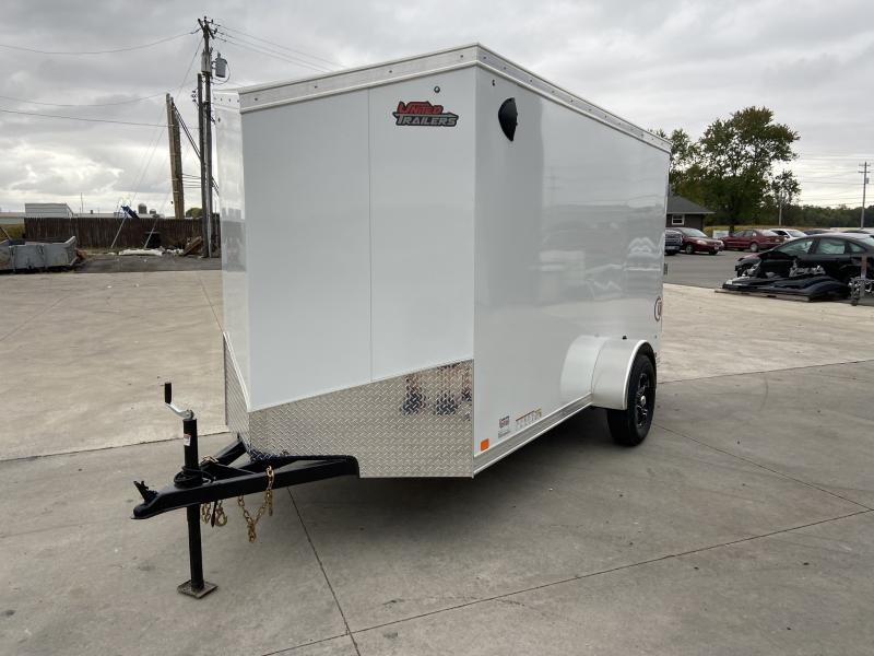 United UJ 6X12 V-Nose Cargo Trailer (Rear Ramp Door) in Edgerton, OH ...