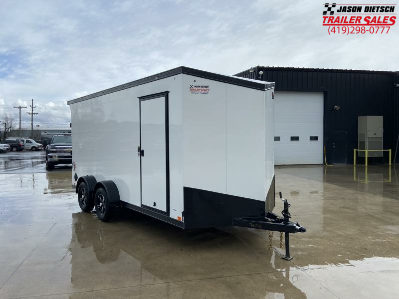 United UJ 7x16 Enclosed Cargo Trailer in Edgerton, OH | Trailer Trader