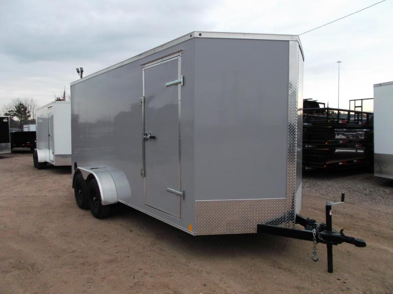 2022 Cell Tech 7x16 Tandem Axle Cargo Trailer / Enclosed Trailer / 7'2 ...
