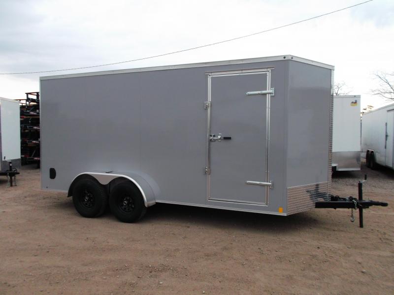 2022 Cell Tech 7x16 Tandem Axle Cargo Trailer / Enclosed Trailer / 7'2 ...