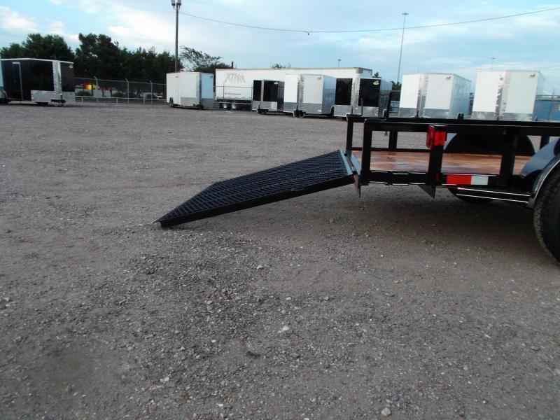 2024 J&C Trailers 5x10 Utility Trailer / Wrap Tongue / 4ft Ramp Gate in ...