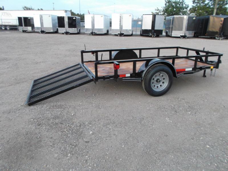 2024 J&C Trailers 5x10 Utility Trailer / Wrap Tongue / 4ft Ramp Gate in ...