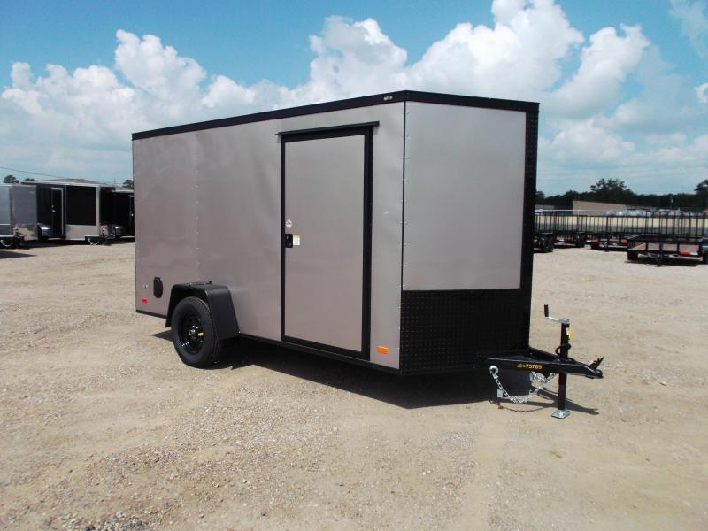 SPECIAL - 2022 Covered Wagon Trailers 6x12 Single Axle Cargo / Enclosed ...