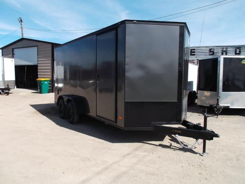 SPECIAL - 2024 Covered Wagon Trailers 7x16 Tandem Axle Cargo Trailer ...