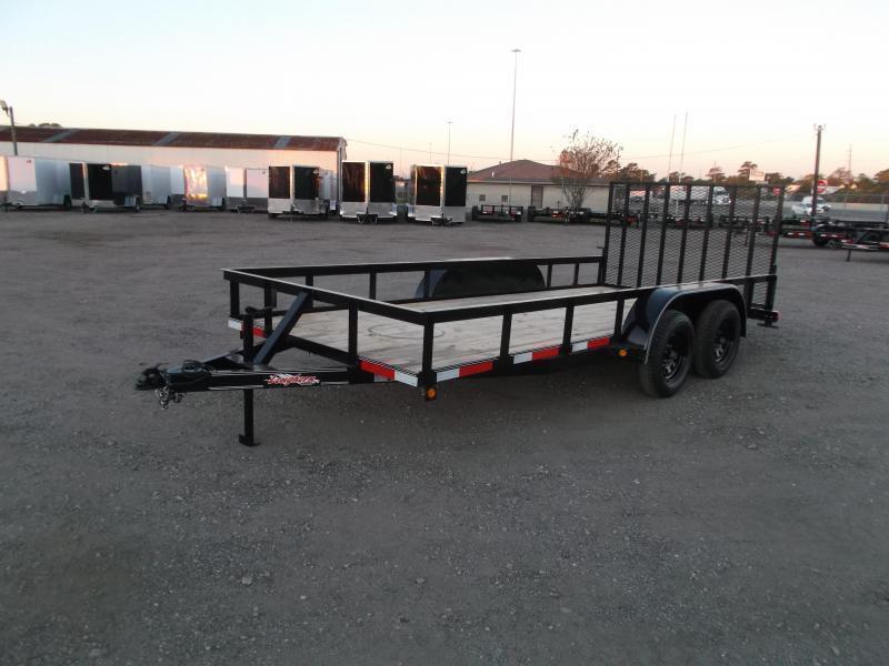 2023 Longhorn Trailers 14ft Utility Trailer w/ 4ft Heavy Duty Ramp in ...