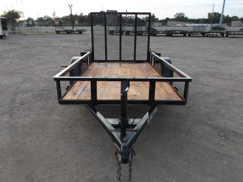 2024 J&C Trailers 5x10 Utility Trailer / Wrap Tongue / 4ft Ramp Gate in ...