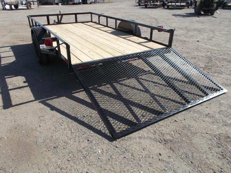 WOW SPECIAL - 2022 TTC 77x12 Single Axle Utility Trailer / C-Channel ...
