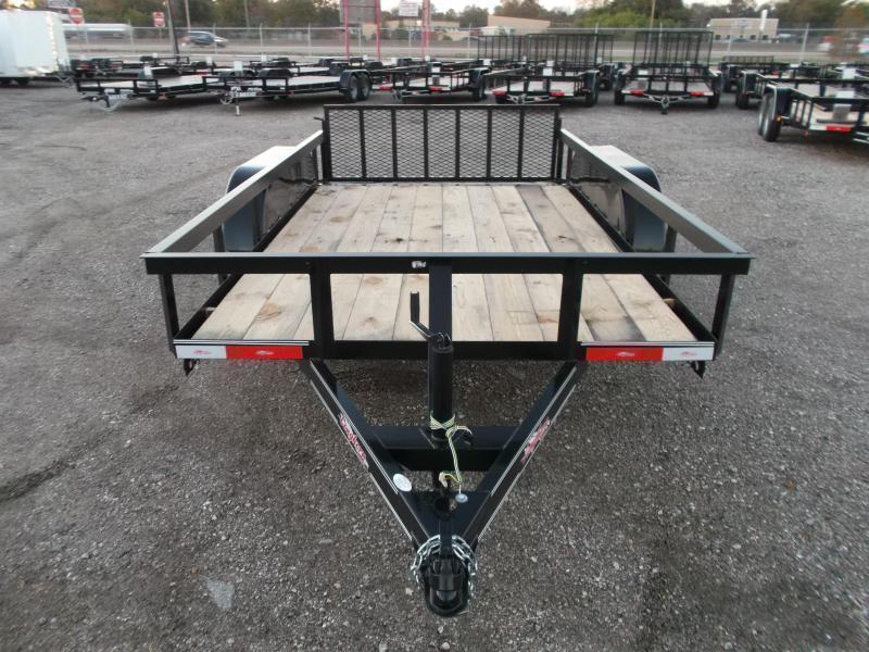 2022 Longhorn Trailers 12ft Tandem Axle Utility Trailer / 2ft Dovetail ...