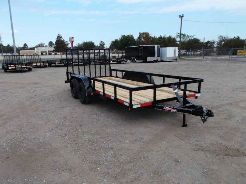 2024 Longhorn Trailers 16ft Utility Trailer / 4ft Heavy Duty Ramp ...