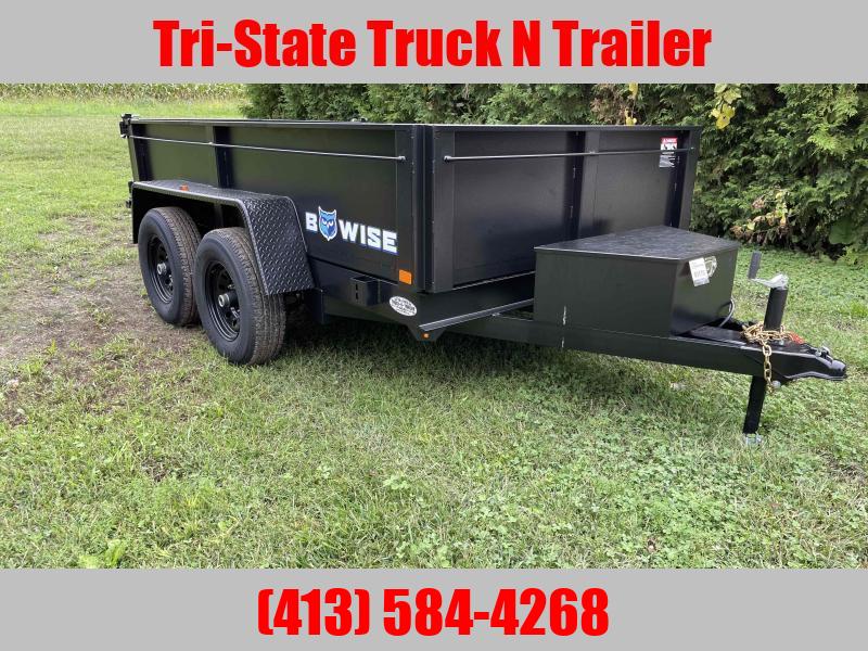 2024 Bwise Bri-Mar DT610LP-LE-10 Dump Trailer with Ramps and Barn Doors ...