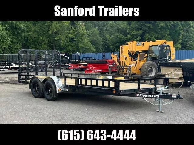 2024-PJ-Trailers-83″-x-18′-Tandem-Axle-Channel-Utility-(UL)-9840 in ...