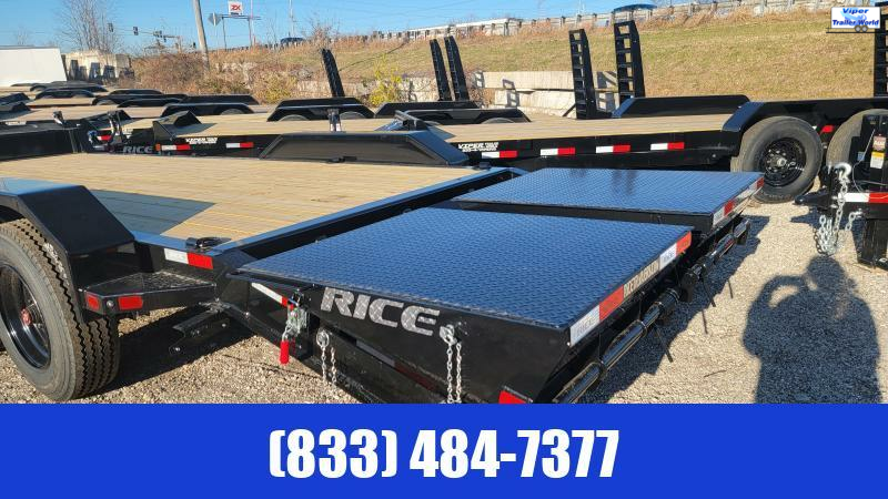 2024 Rice Trailers | 82 x 22 20K Flatbed in Festus, MO | Trailer Trader