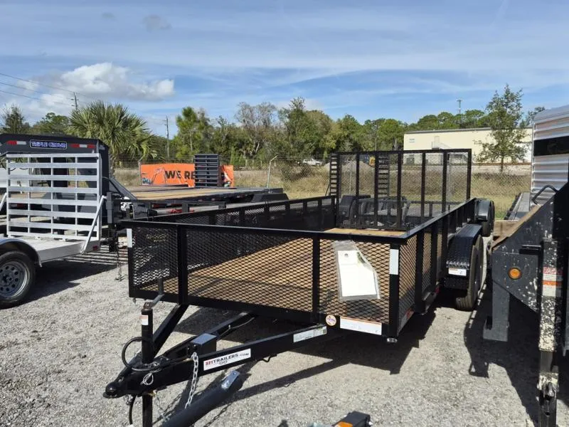 2026 Ware Cargo Trailers 7x16 Utility Trailer | 2' Mesh Sides & 7,000 ...