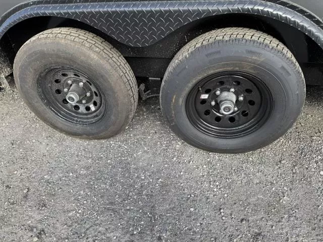 2026 Quality Cargo 8.5 X 24 Dual Axel Race Trailer with AC and Cabinets ...
