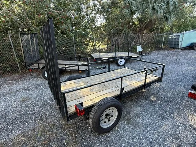 2025 Refurbished 4 x 8 Utility Trailer with 15" Sides with New Wood ...
