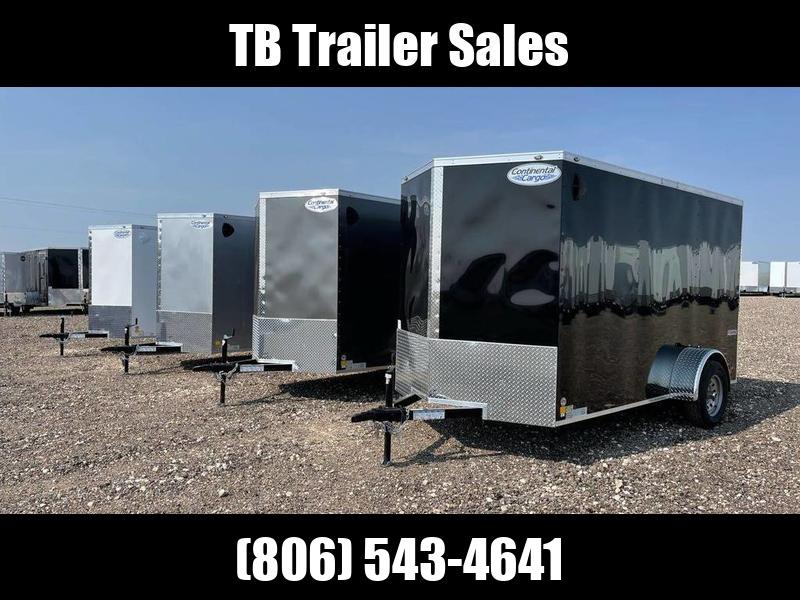 Continental Cargo 6X10X6.5 Enclosed Cargo Trailer w/ Stabilizer Jacks ...