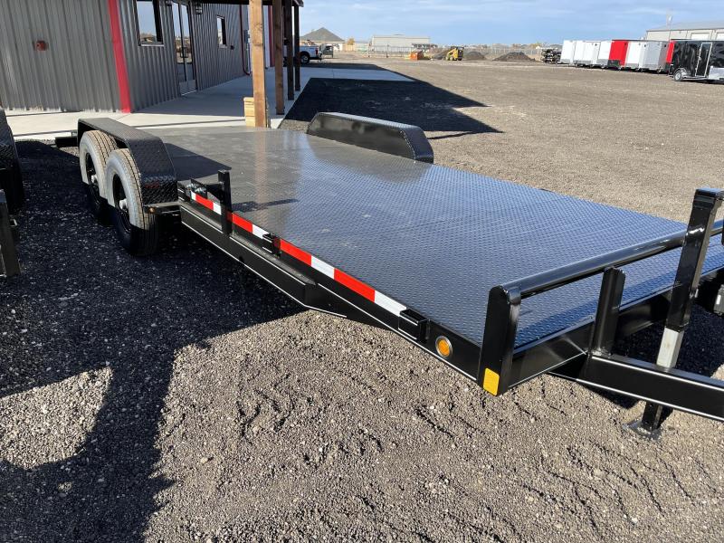 2022 Buck Dandy 20 ft steel floor car hauler Car / Racing Trailer in ...