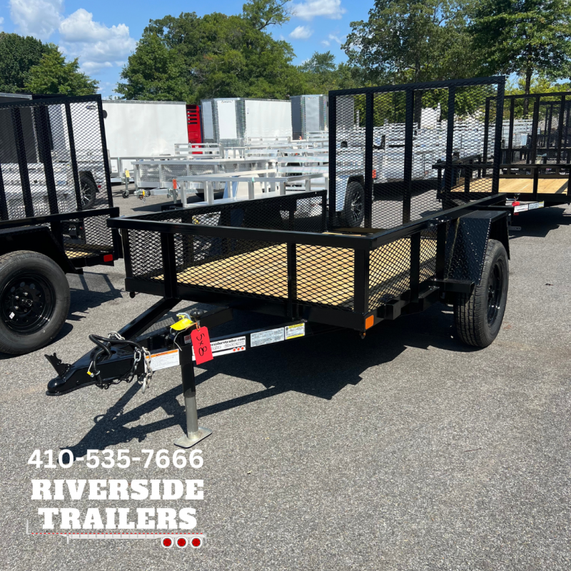 2025 Premier Trailers Inc. 5' x 8' Utility Trailer w/ 12" Mesh Sides in ...