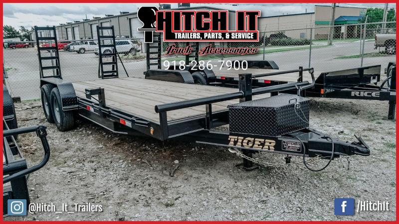 !!!COMING SOON!!! 2020 Tiger 83 x 20 Heavy Duty Charcoal Flatbed ...
