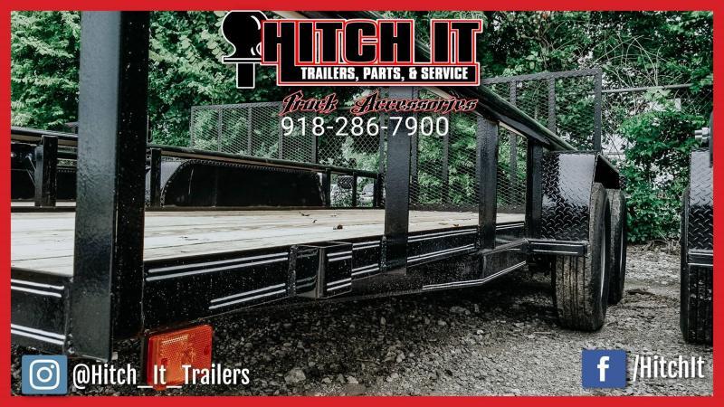 2023 Tiger 83 x 16 Pipetop Utility Trailer w/ Ramp Gate Tandem 3500# in ...