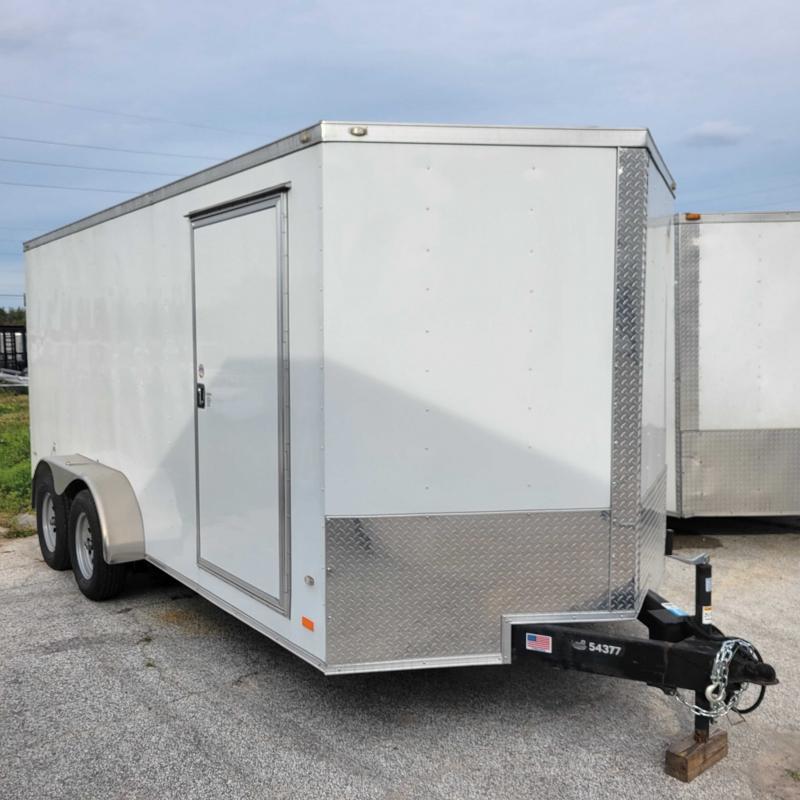 2020 Covered Wagon Trailers 7' Tandem Axle Cargo / Enclosed Trailer in ...