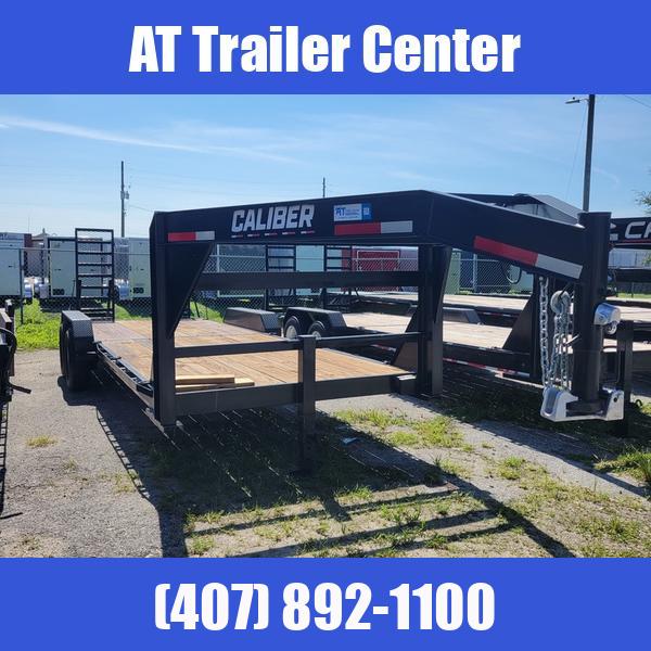 2022 Caliber Trailer Mfg 7'X 24' GOOSENECK 16K Equipment Trailer in St ...