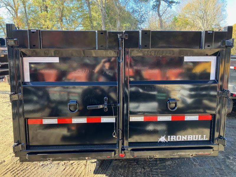 2024 Iron Bull Trailers 7x16 4ft 16k 8 Ton 16Ply, Low Pro Dump Trailer ...