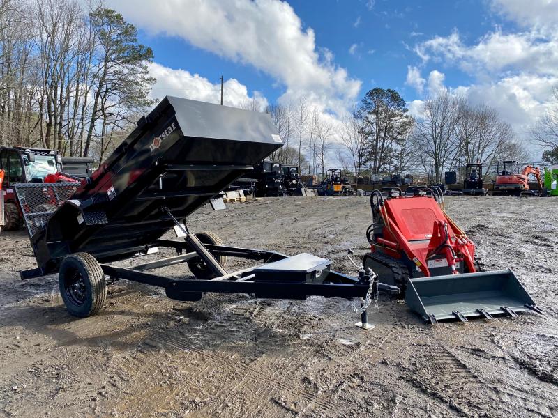 2022 Hysoon HY380TH Mini Skid Steer + 2023 Norstar Trailers DUB 5x10 ...